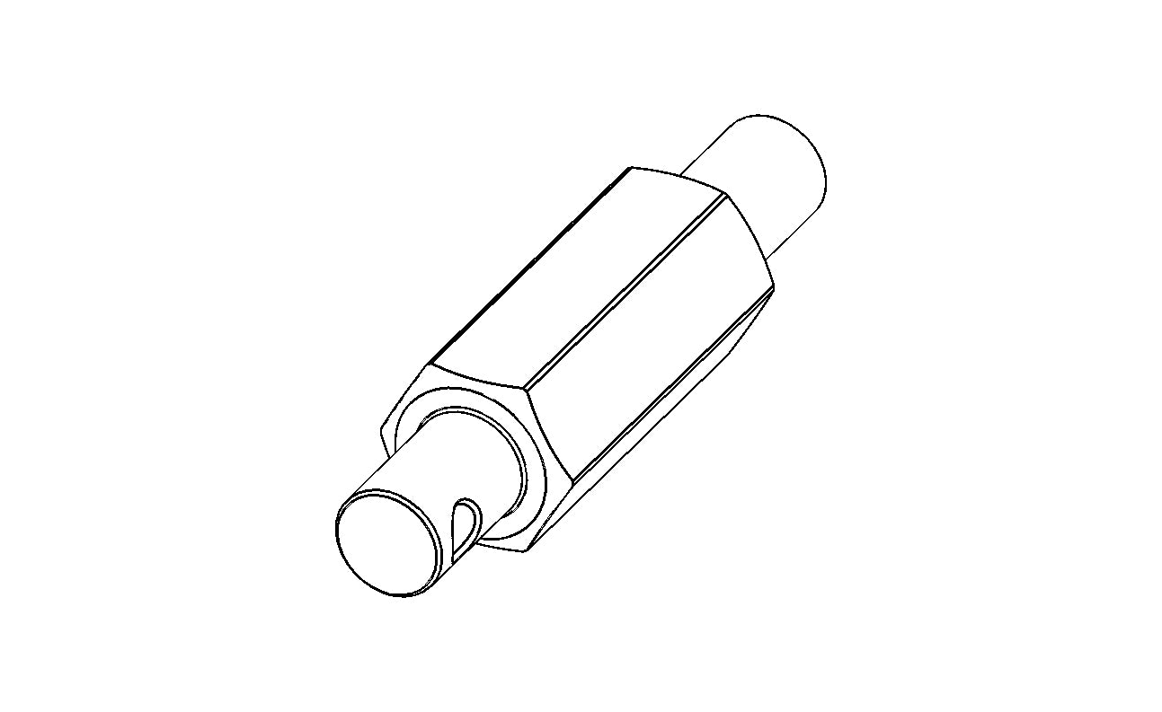 COUPLER, DAMPER MOUNT (LOWER) - 09157100 – Equipements ESF